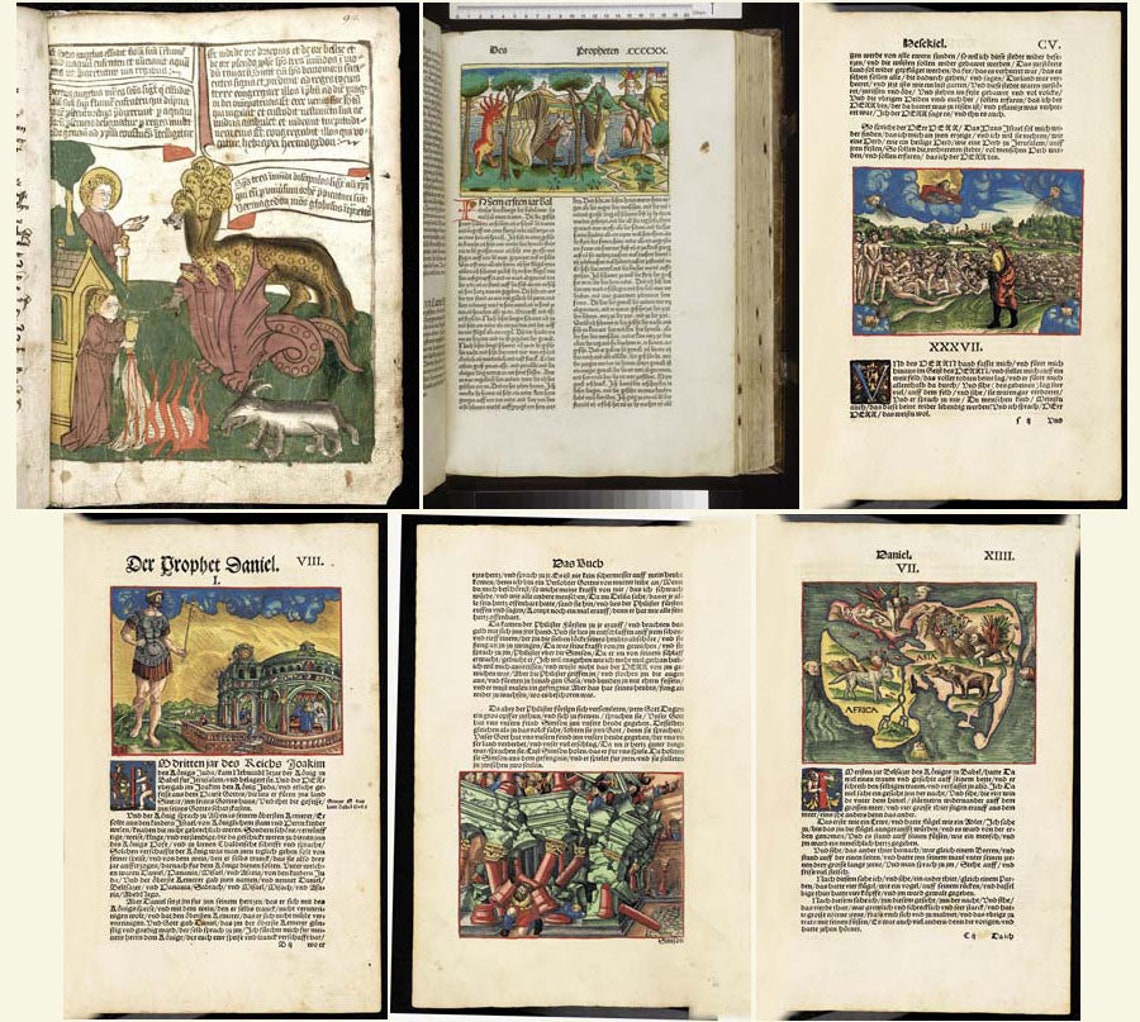 Rare Illustrated German Bibles Collection – Luther 1534 (digital ...
