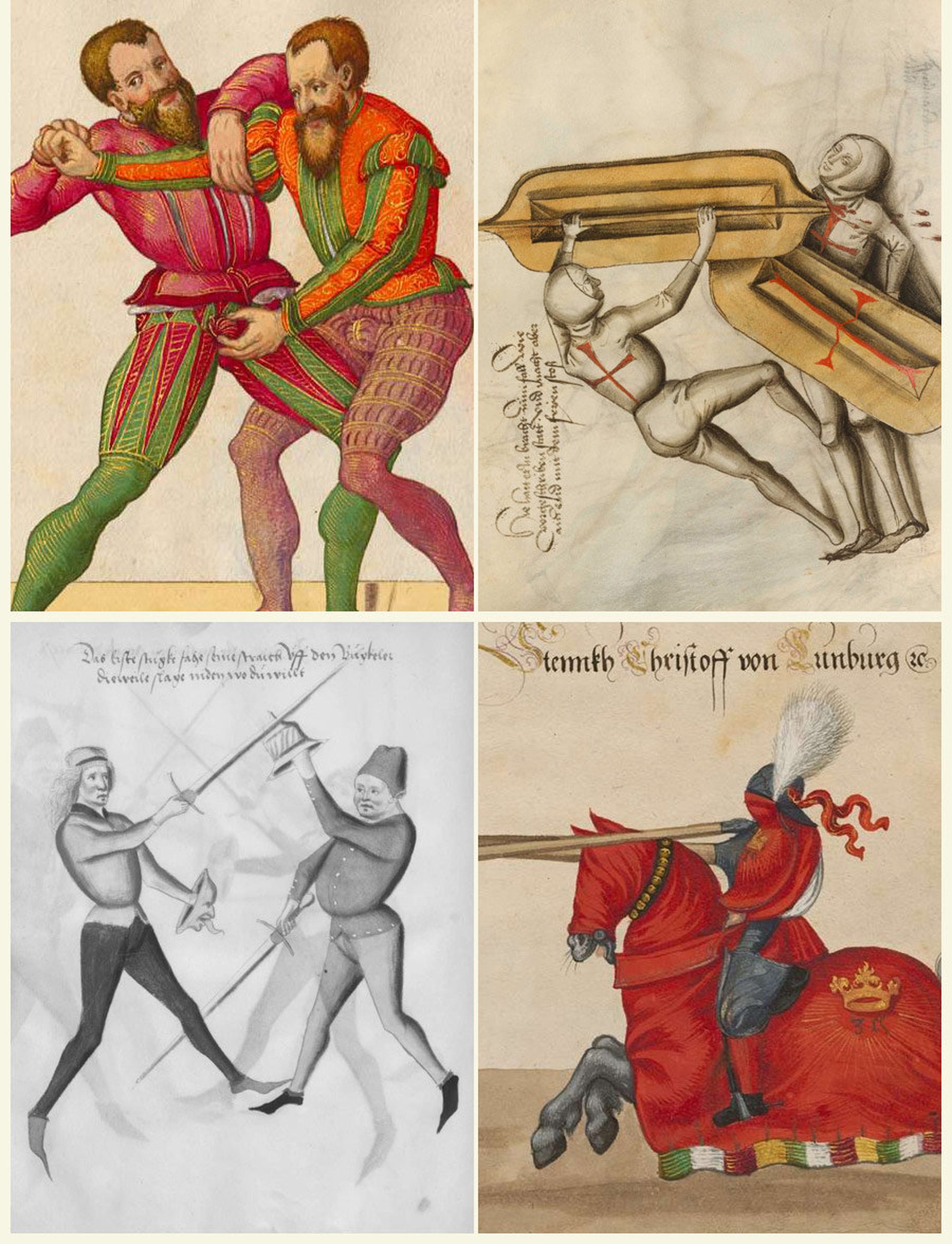 Medieval Martial Arts Fights - Books Manuscripts - De Arte Athletica ...