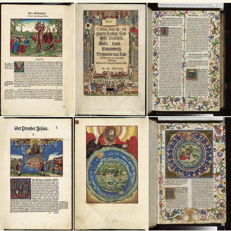 German Bible - Etsy