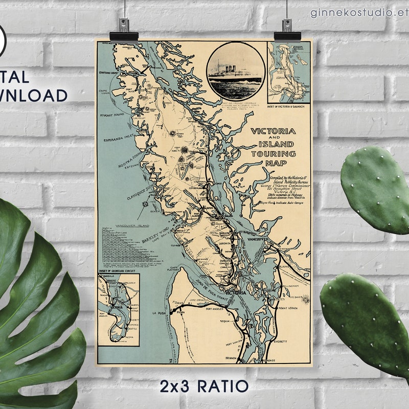 Gulf Street Map - Etsy Singapore