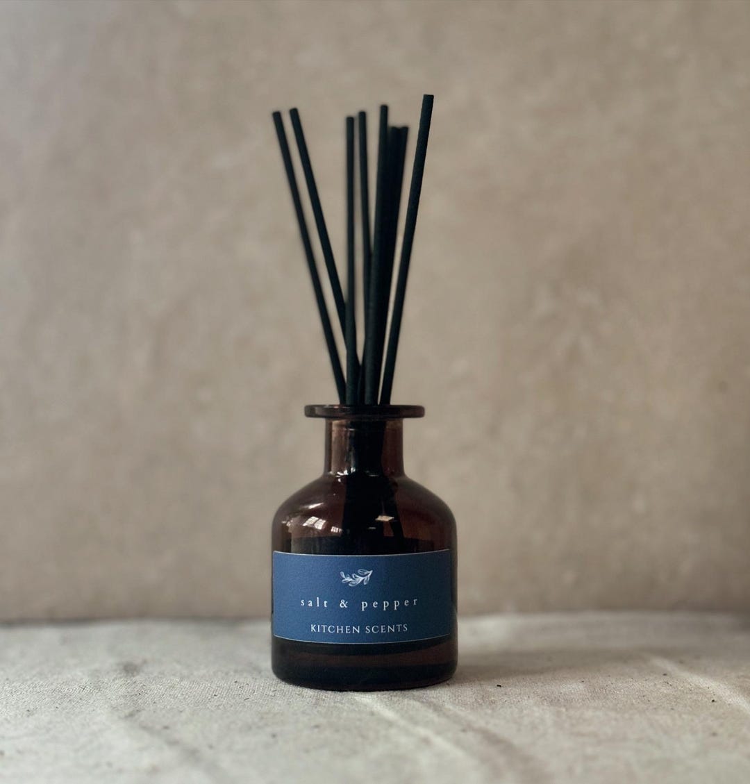 Salt & Pepper Reed Diffuser | All Natural Home Fragrance | Natural Oil ...