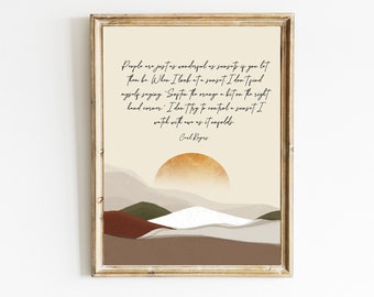 Carl Rogers Quote | Etsy