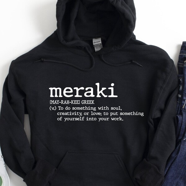 Meraki Slogan Shirt - Etsy