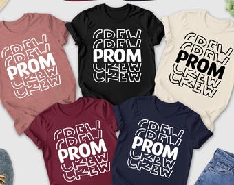 Prom Squad 2024, Funny Graduate Prom Class of 2024, Prom Shirts Women ...