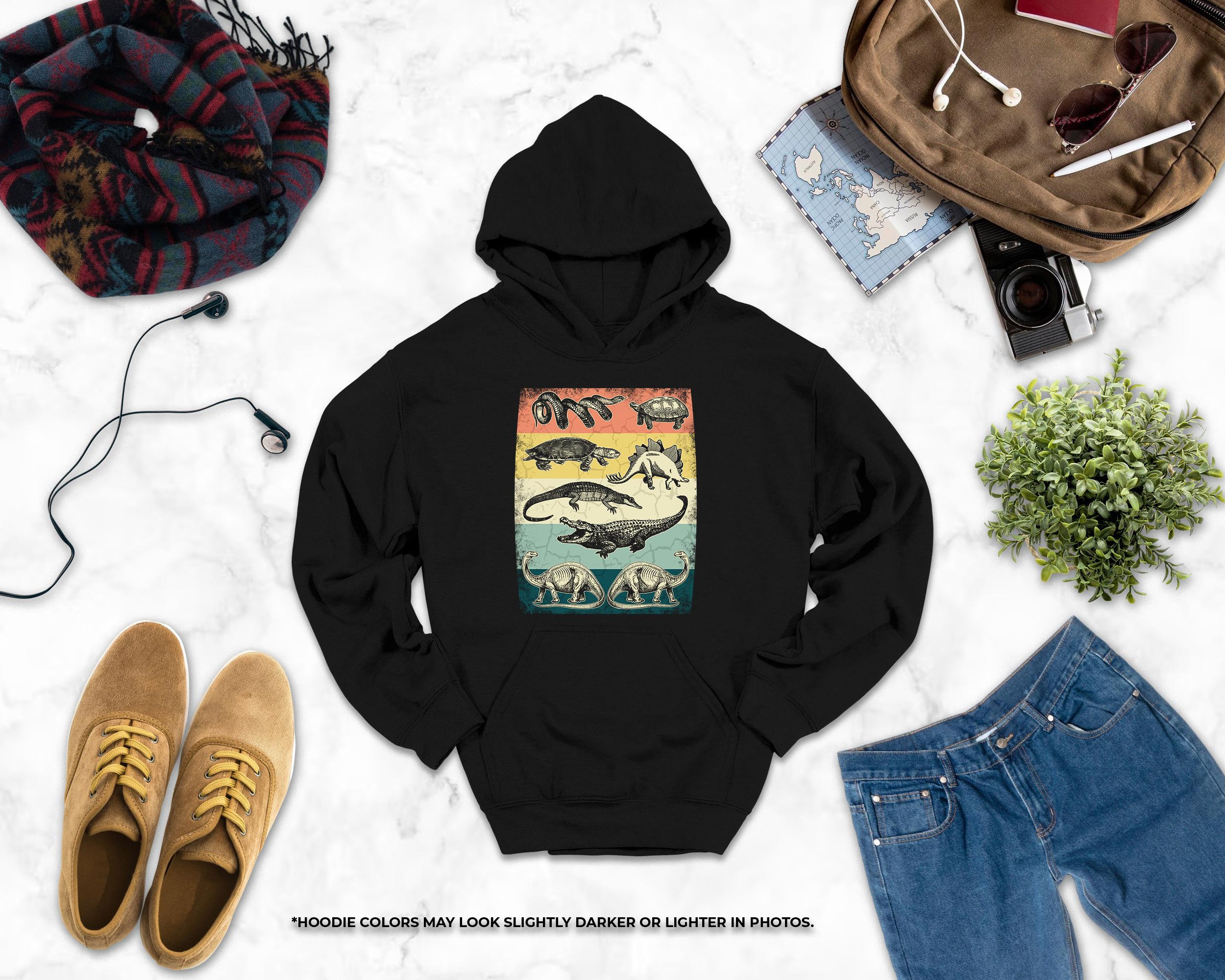 Snakes Lizards Turtles Dinosaurs Hoodie, Snake & Lizard Owner Gift ...
