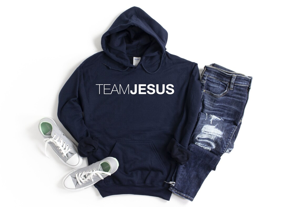 Team Jesus Hoodie, Believer Hoodie, Jesus Lover Hoodie, Christian ...