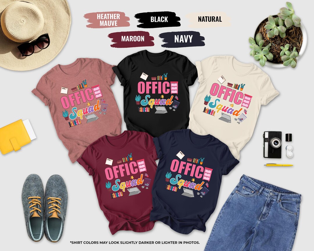 Office Squad Shirt, Office Staff Shirts, Office Team Shirt, Office Crew ...