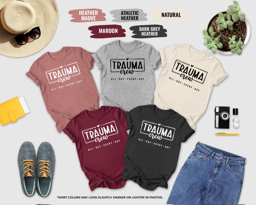 Trauma Crew Shirt, Medical Humor Nurse Shirt, ER Trauma Team Shirt, ER ...