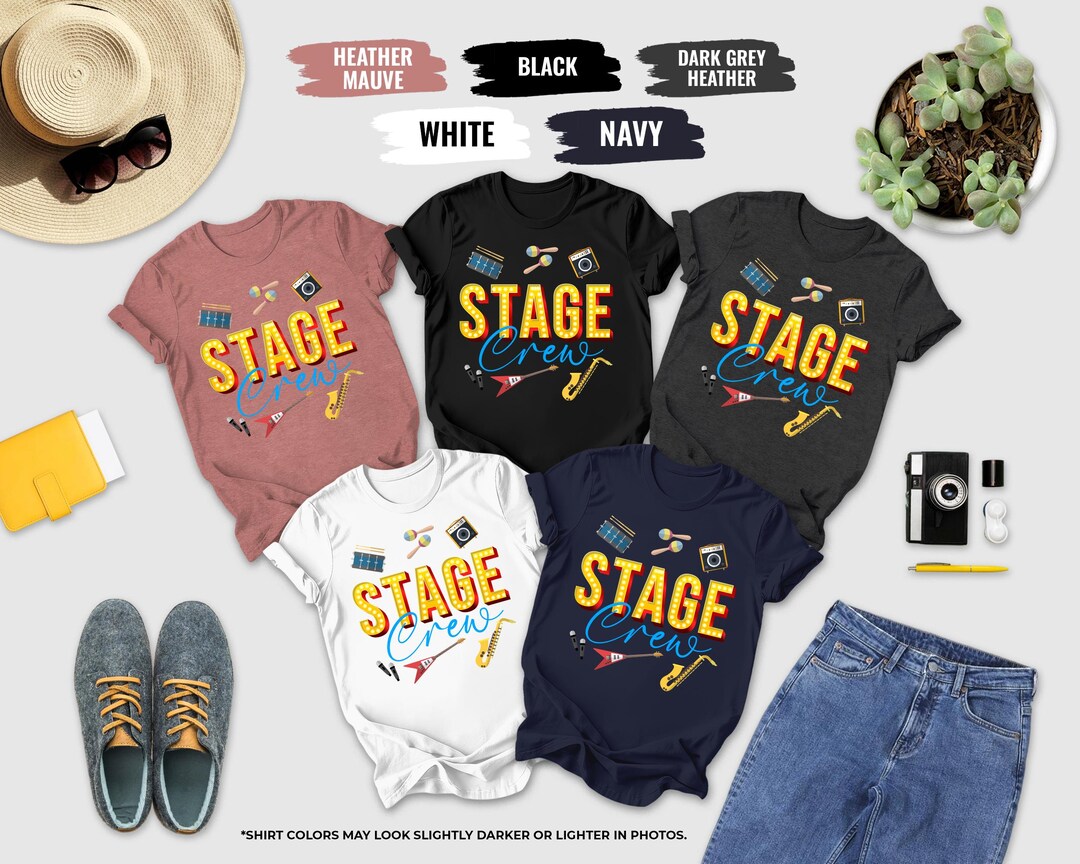 Stage Crew Shirt, Stage Manager Gifts, Band Squad Shirts, Dance Crew ...