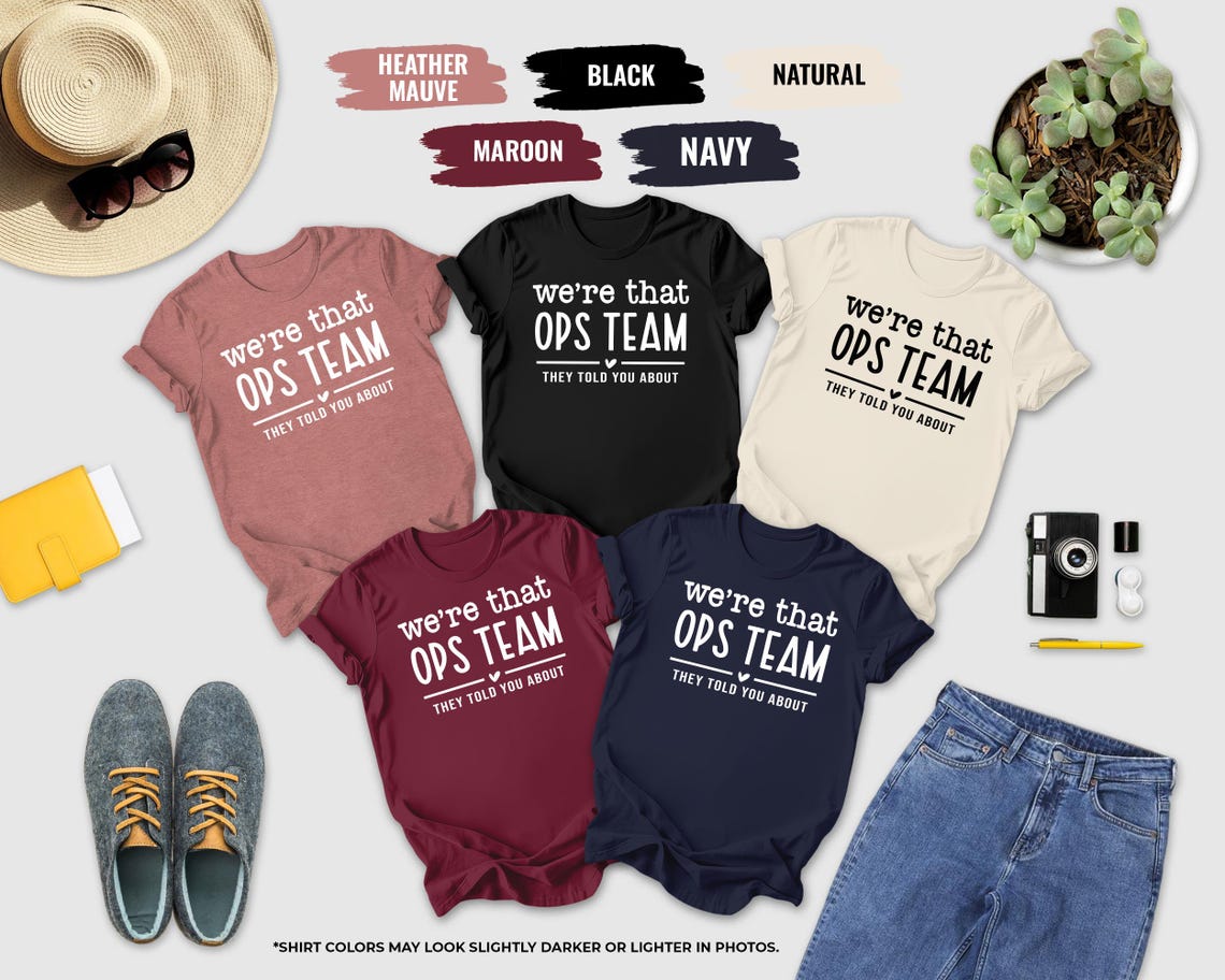 We're That OPS Team Shirt, Office Squad Shirt, Operations Shirt ...