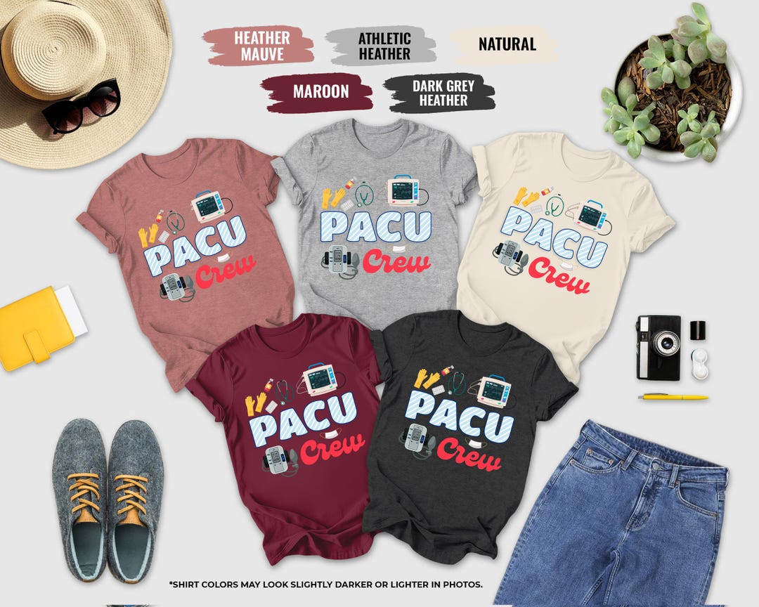 PACU Crew Shirt, PACU Nurse Shirt, Gift for Pacu Nurses, Pacu Tee, Post ...