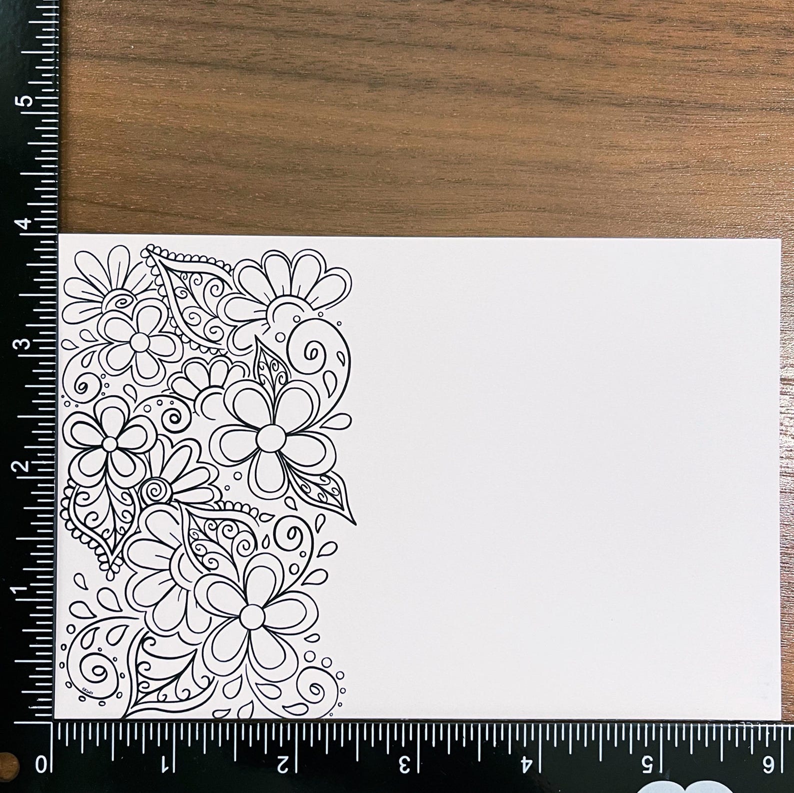 Color Your Own Flower Postcards | Thank You & Hello Cards | Voter ...