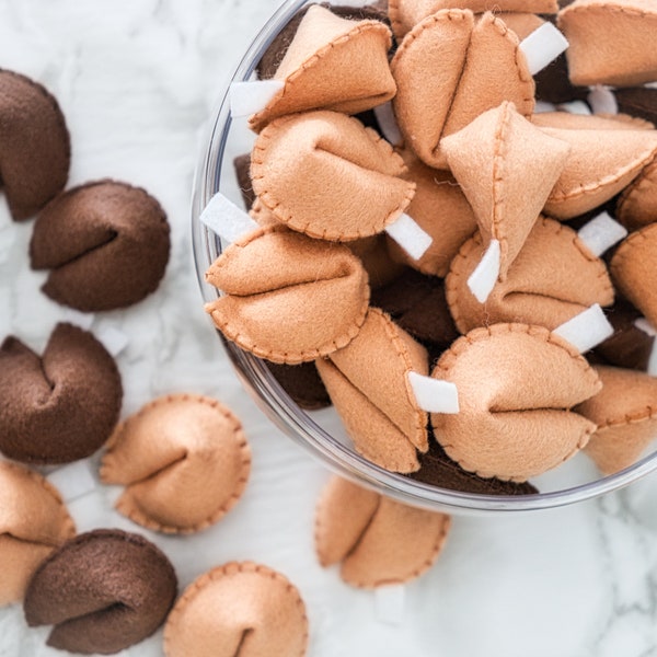Felt Fortune Cookies - Etsy