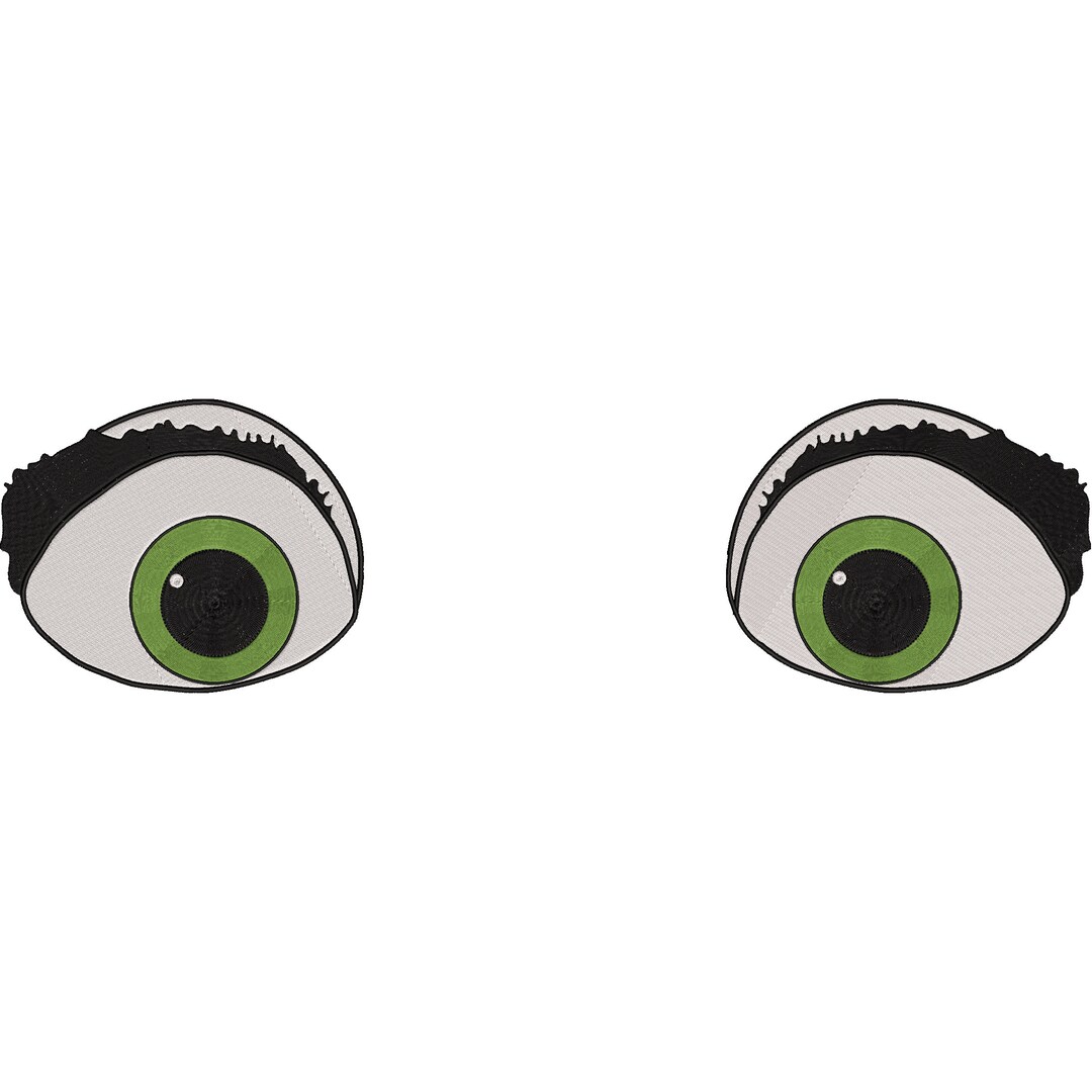Halloween Scared Eyes Door Decoration (instant Download) - Etsy