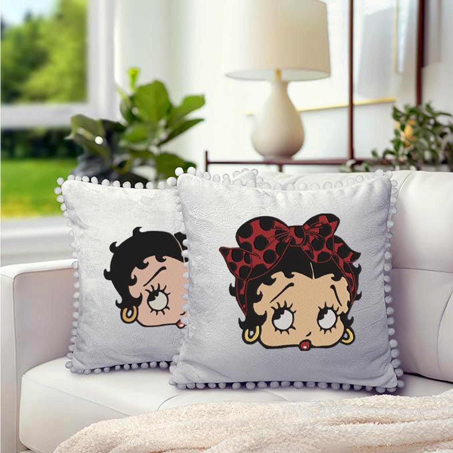 Betty Boop 1930s Retro Vintage Patch Digital Machine Embroidery File ...