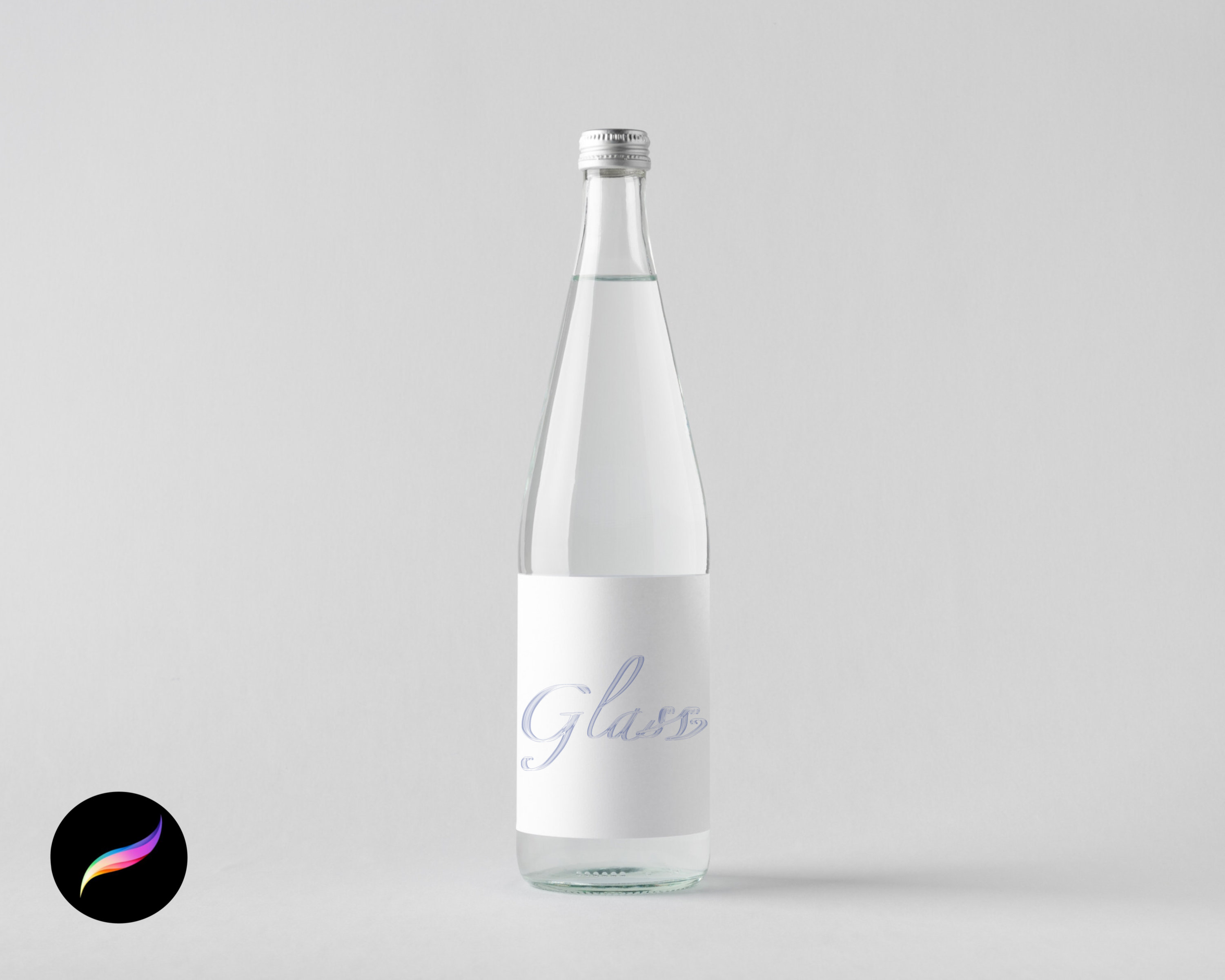 Crystal Glass Lettering Calligraphy Brush Includes Colour Palette ...