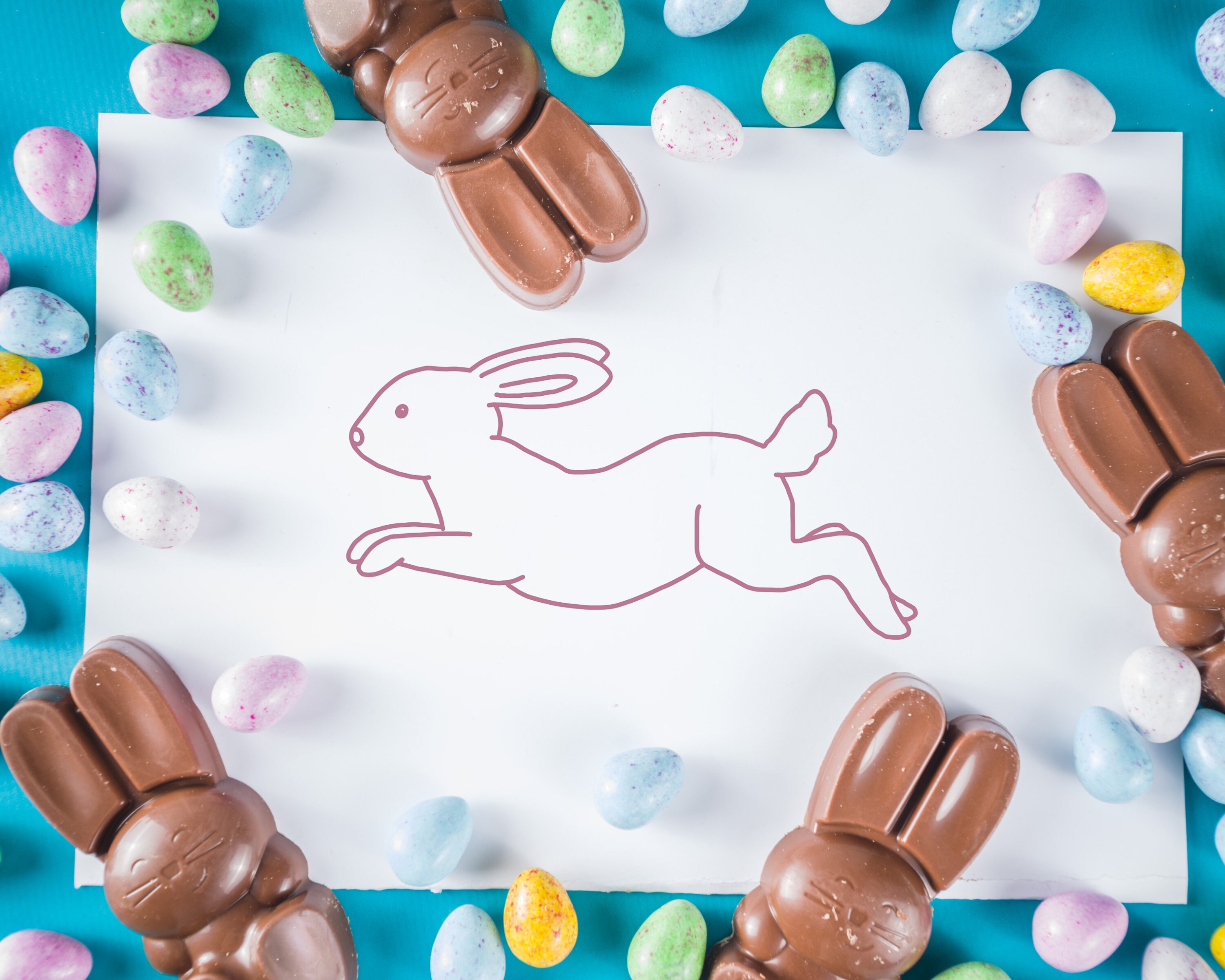 Procreate Stamp Digital Brushes / Stencils Easter - 10 Brushes - Rabbit ...