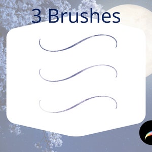 Blue Moon Lettering Brushes and Palette Procreate 5 Instant Download - Etsy