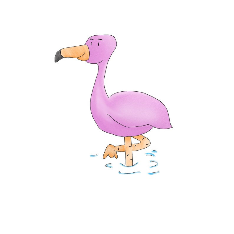 Hand Drawn Clip Art Zoo Animals Individual Design Elements - Etsy