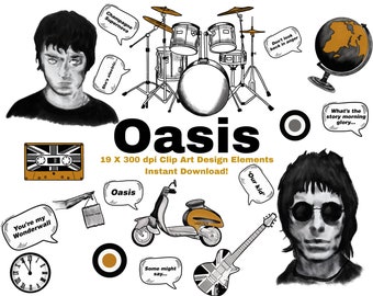 Liam Gallagher Svg - Etsy UK