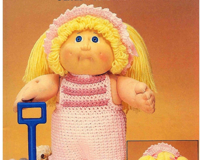 20 Piece Vintage Cabbage Patch Kids Outfits Crochet Patterns Soft ...