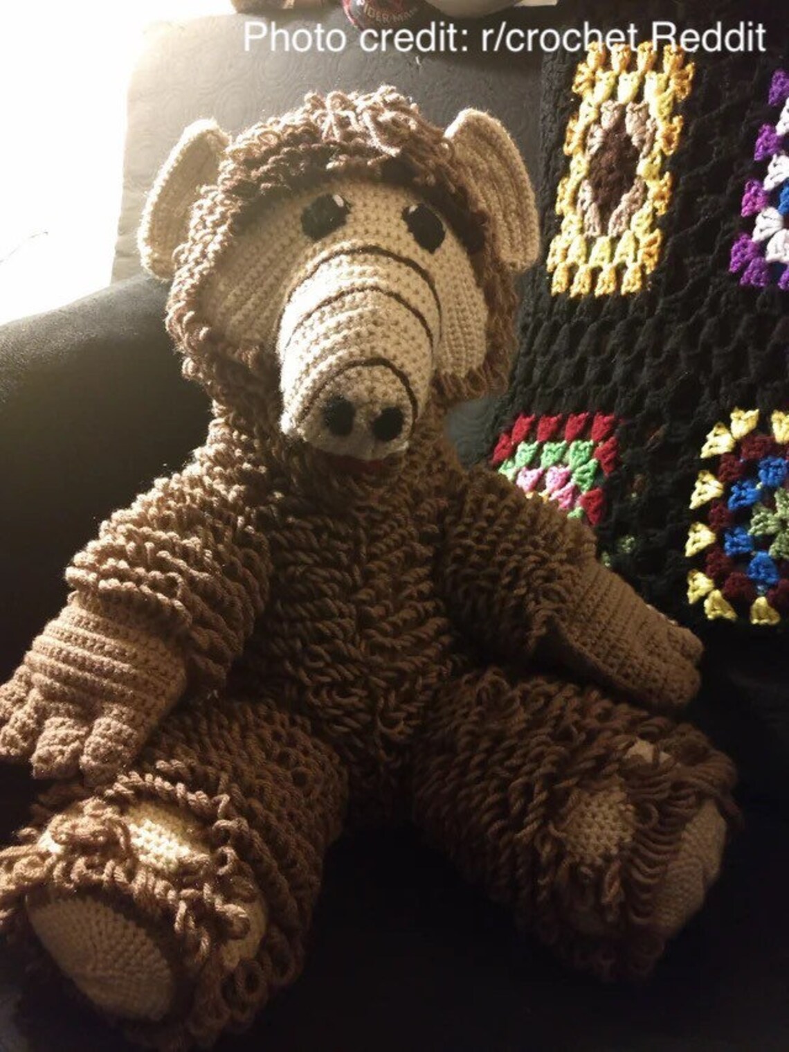 Vintage ALF Crochet Pattern / Friendly Alien / Instant Digital - Etsy