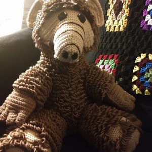 Vintage ALF Crochet Pattern / Friendly Alien / Instant Digital Download ...