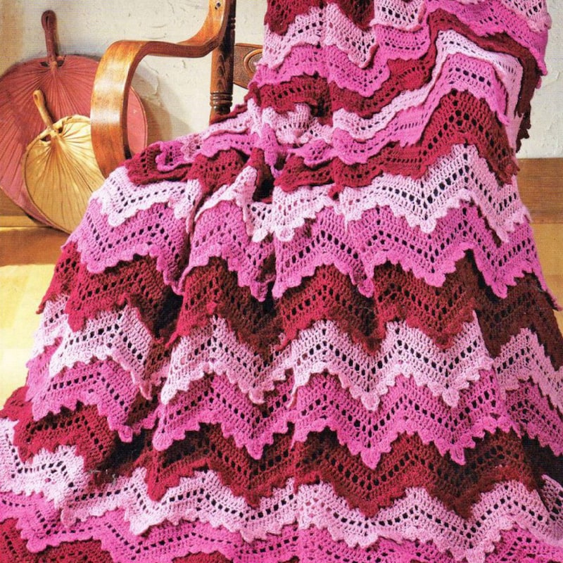 Rose Crochet Lap Blanket - Etsy