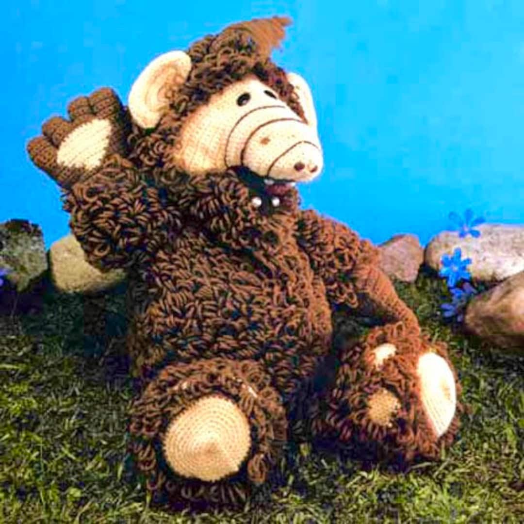 Vintage ALF Crochet Pattern / Friendly Alien / Instant Digital Download ...