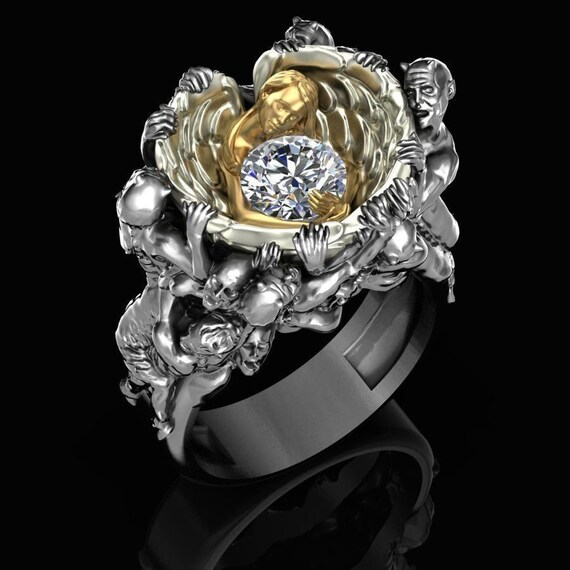 Angel Engagement Ring