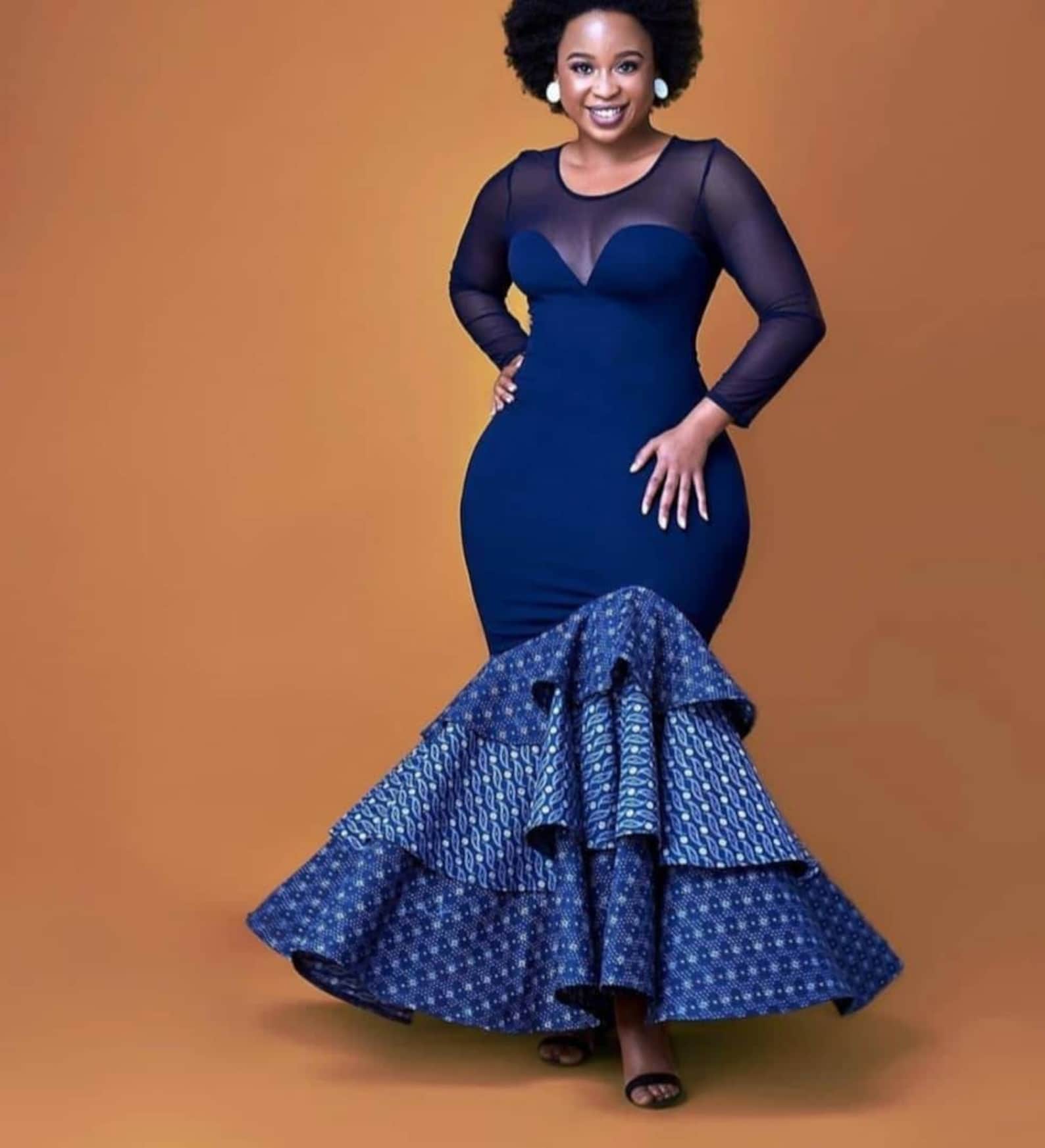 African Prom Dressafrican Prom Dressafrican Fashionready to | Etsy