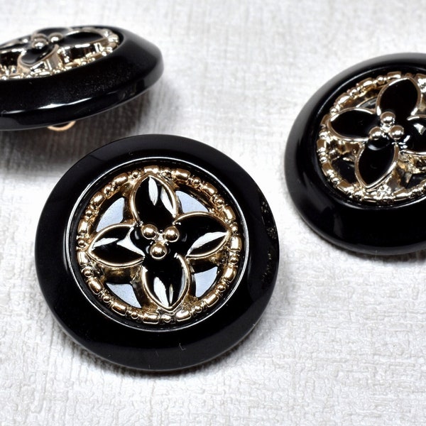 Embossed Buttons - Etsy