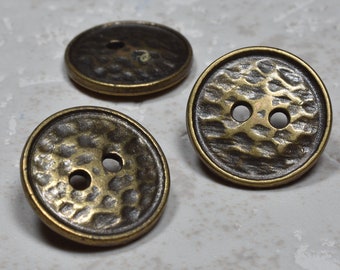 Antique Bronze Buttons - Etsy