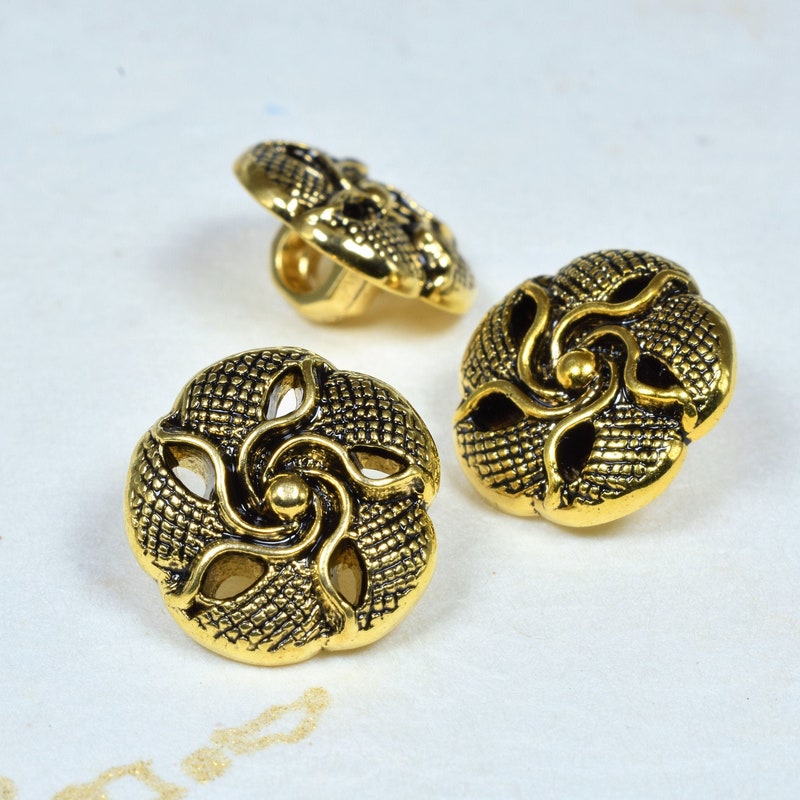 Embossed Buttons - Etsy