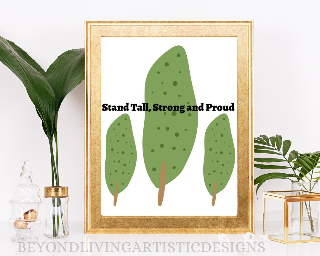 Inspirational Quote Digital Download Art Print, Wall Art Print ...