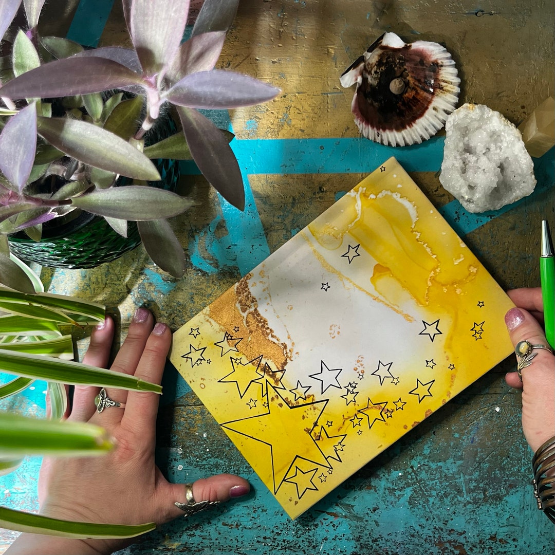 Manipūra (solar Plexus Chakra) Confidence & Willpower Blank Journal - Etsy