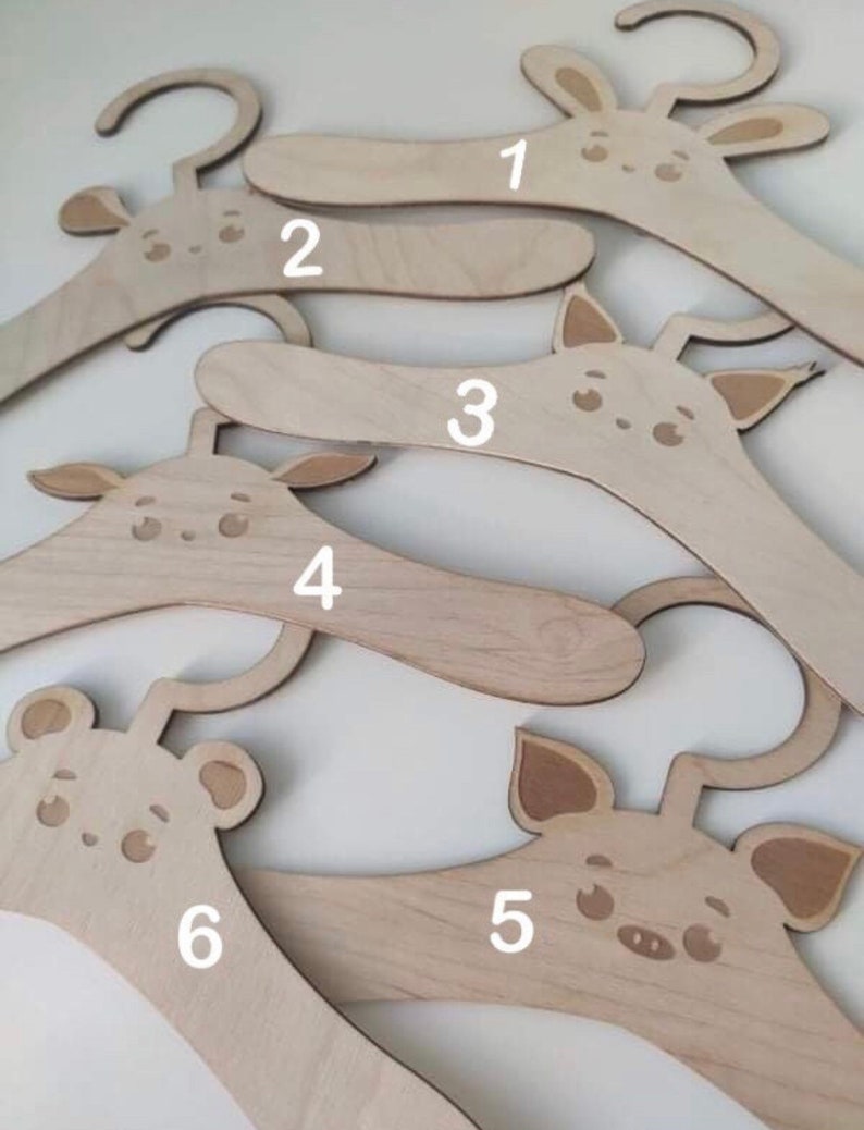 Personalized Baby Hangers Wooden Children's Clothes - Etsy
