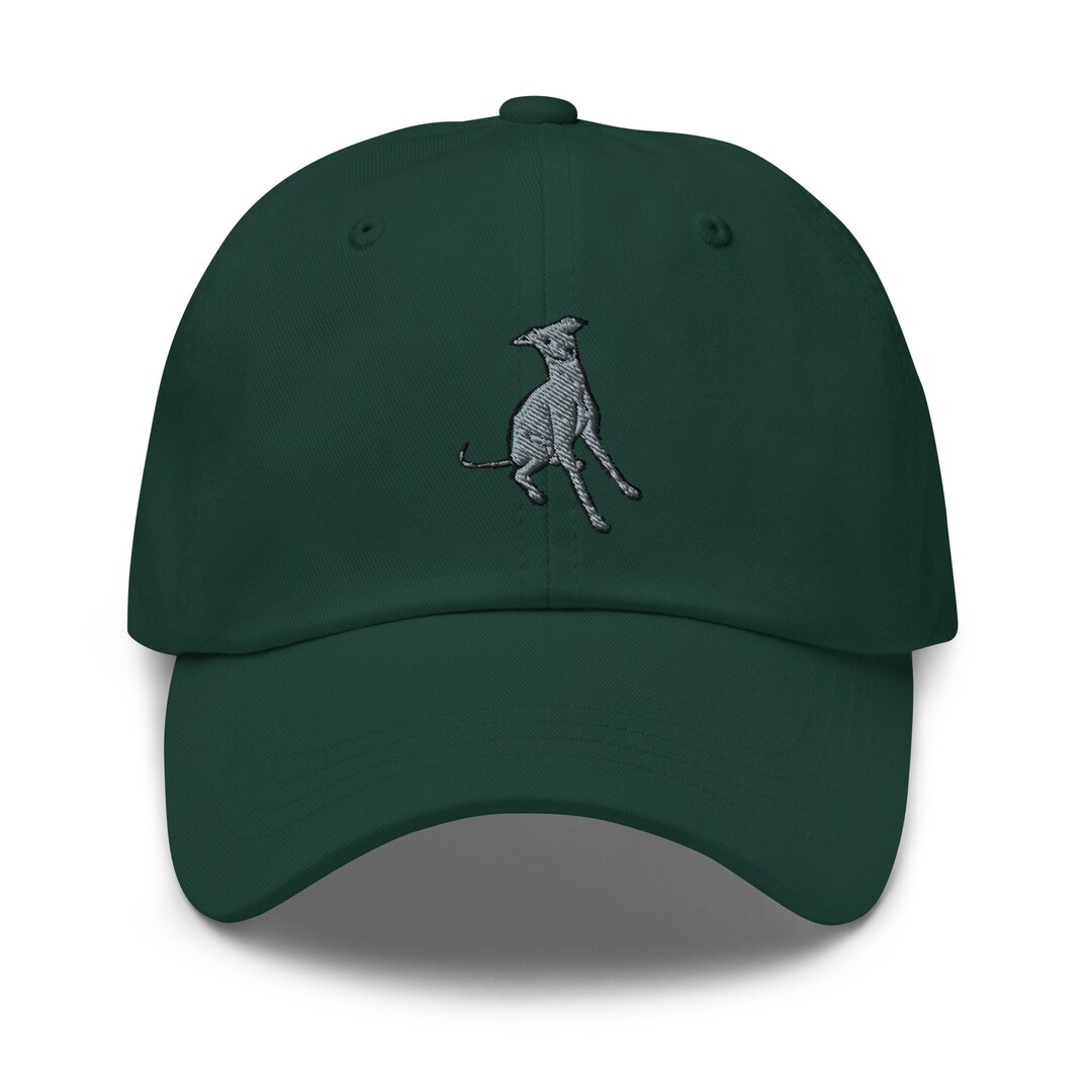CUSTOM Greyhound Baseball Hat,dog Hat,rescue Cap,italian Greyhound ...