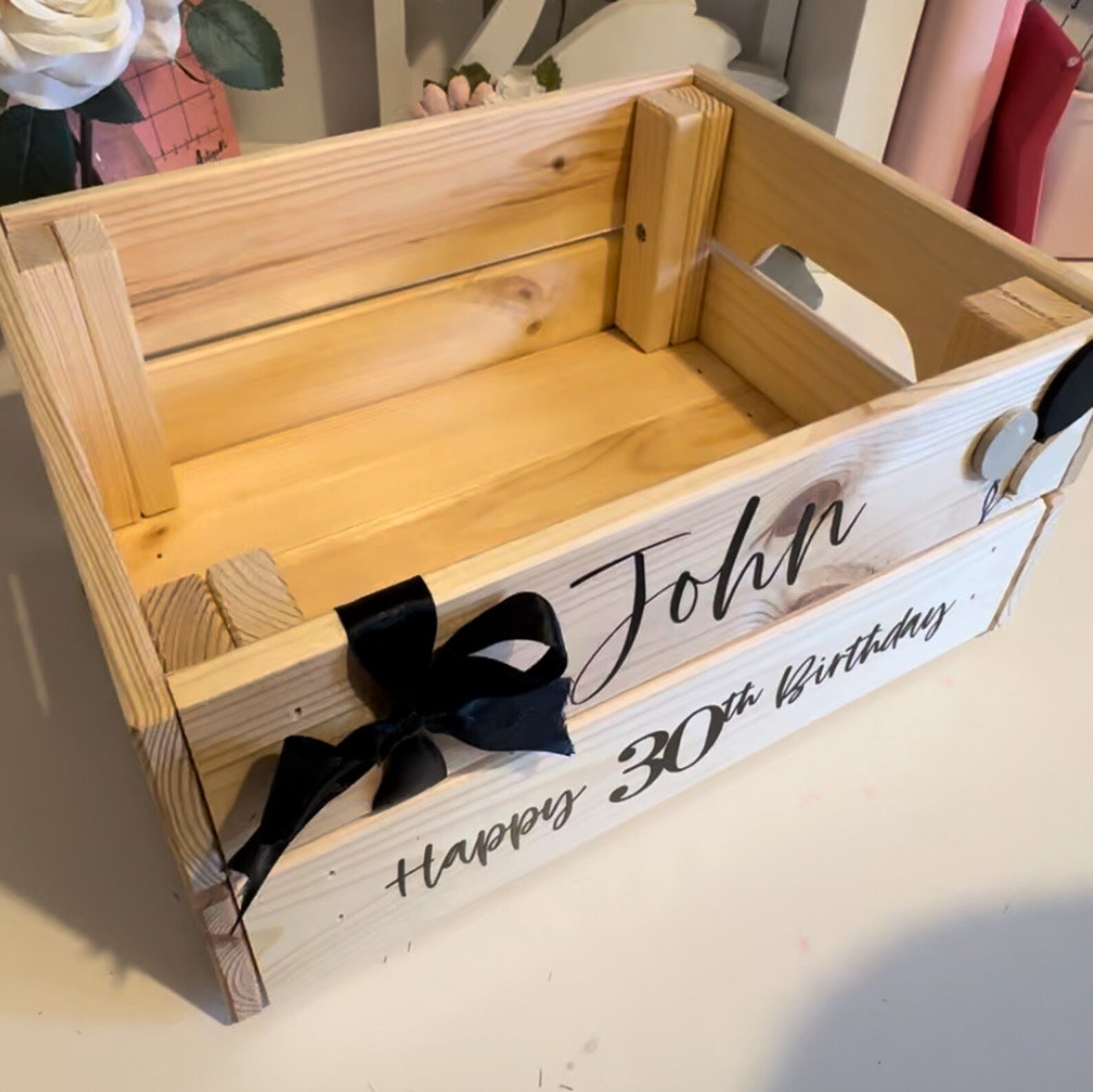 Birthday Crate, Birthday Gift Box, Birthday Hamper, Birthday Gift ...