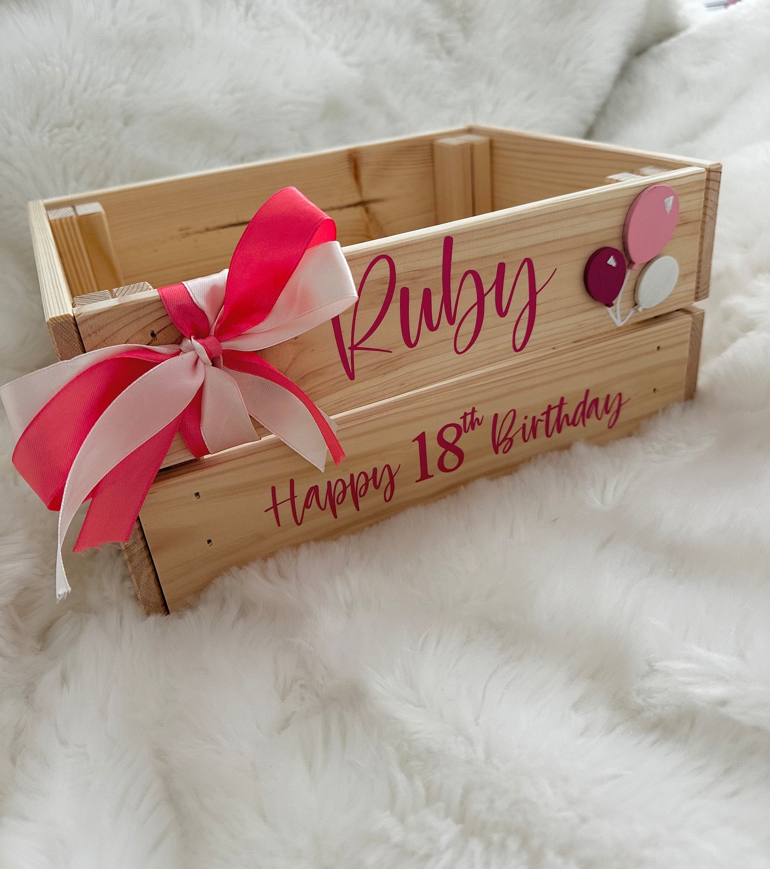 Birthday Crate, Birthday Gift Box, Birthday Hamper, Birthday Gift ...