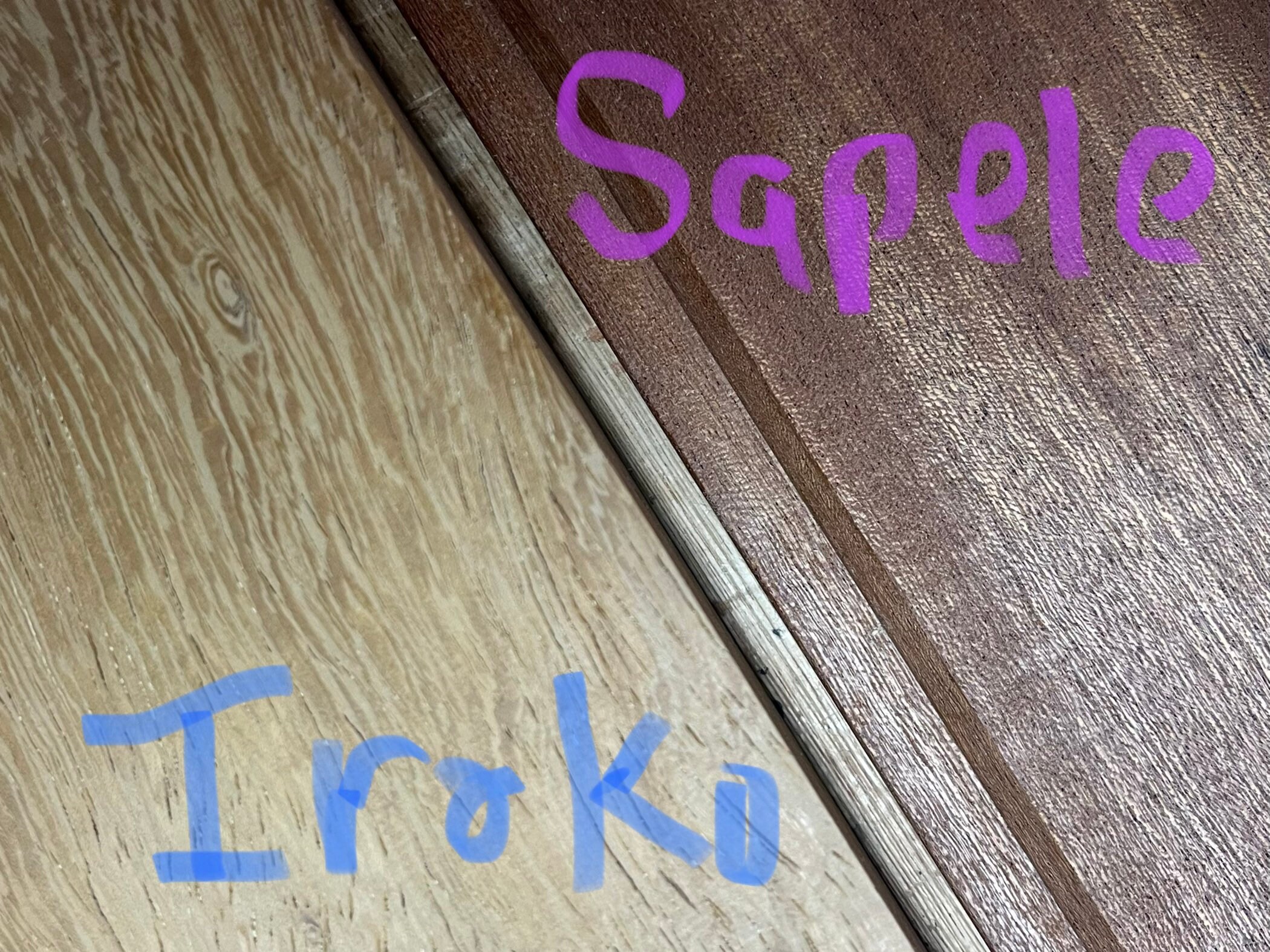 Hardwood Driveway Gates, Slatted Wooden Gates, Flat Top Iroko or Sapele ...