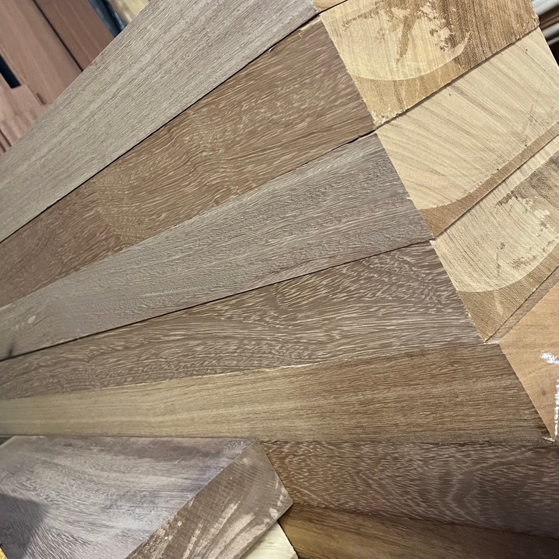 Iroko Hardwood Timber: Wide Beam Wood Blank - Custom Lengths - Etsy UK