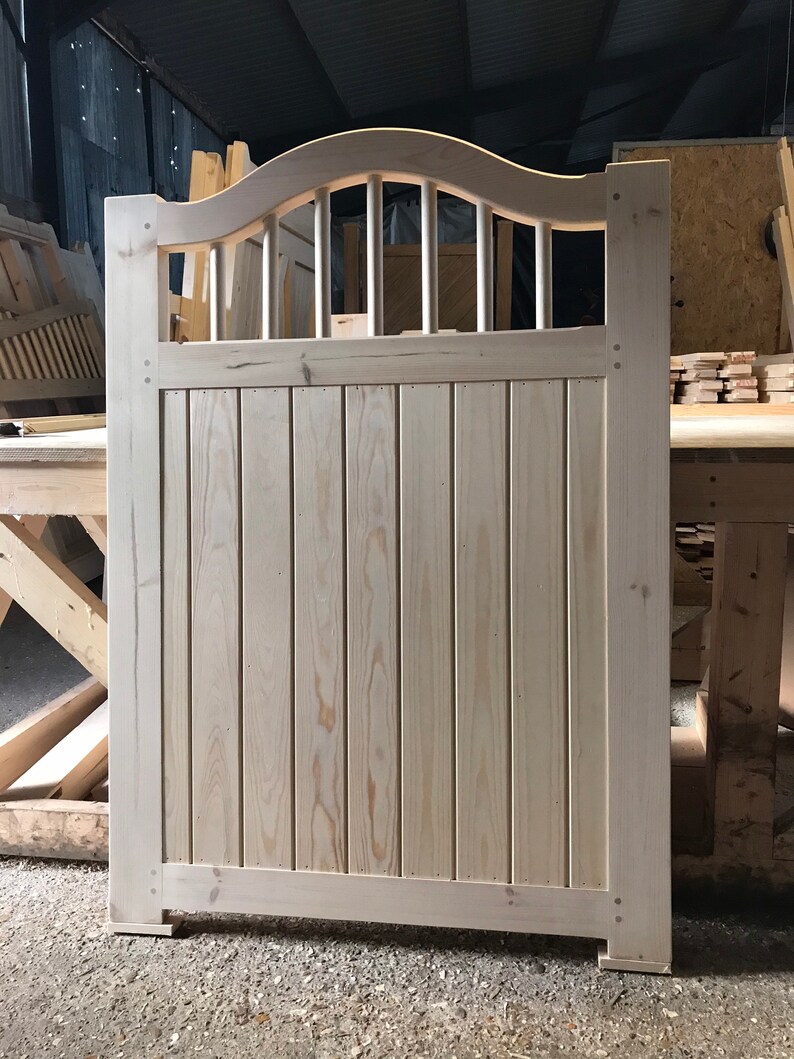 Wooden Gate New Garden Gates Timber Gate Handmade Bespoke - Etsy UK