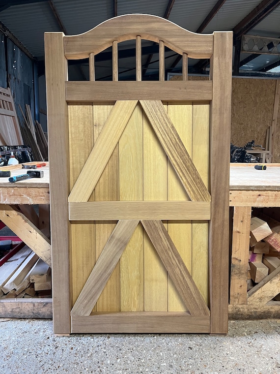 Homemade Wooden Garden Gates