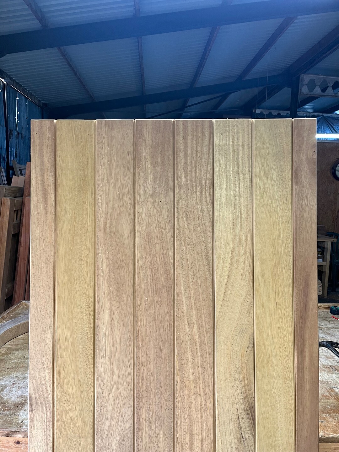 Heavy Duty Wooden Close Board Garden Gates Hardwood Iroko or Sapele ...