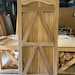 Wooden Gate Swan Neck Hardwood Gates 70mm Iroko or Sapele Garden ...