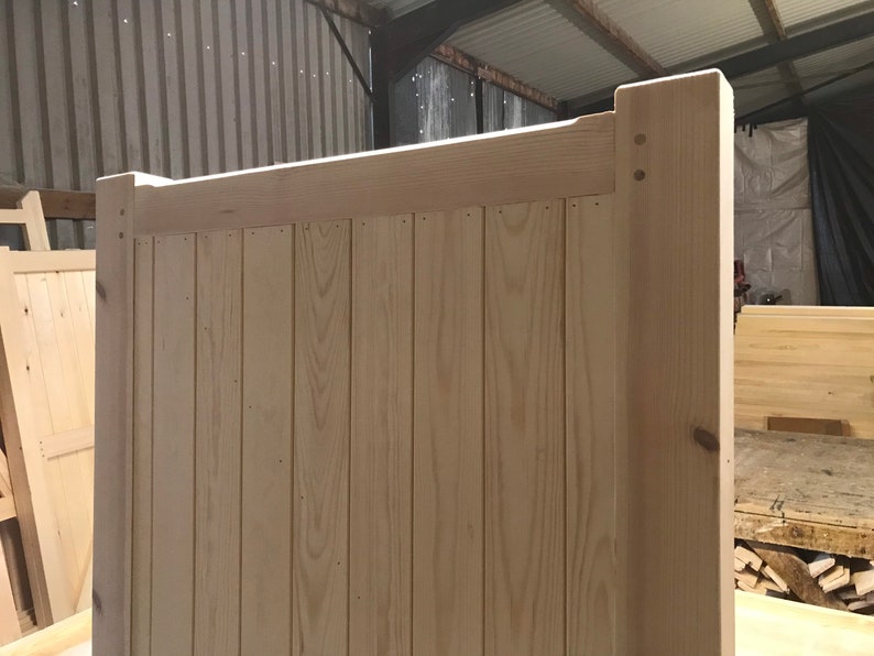 Wooden Gate New Heavy Duty Garden Gates Handmade Bespoke Sizes Custom ...