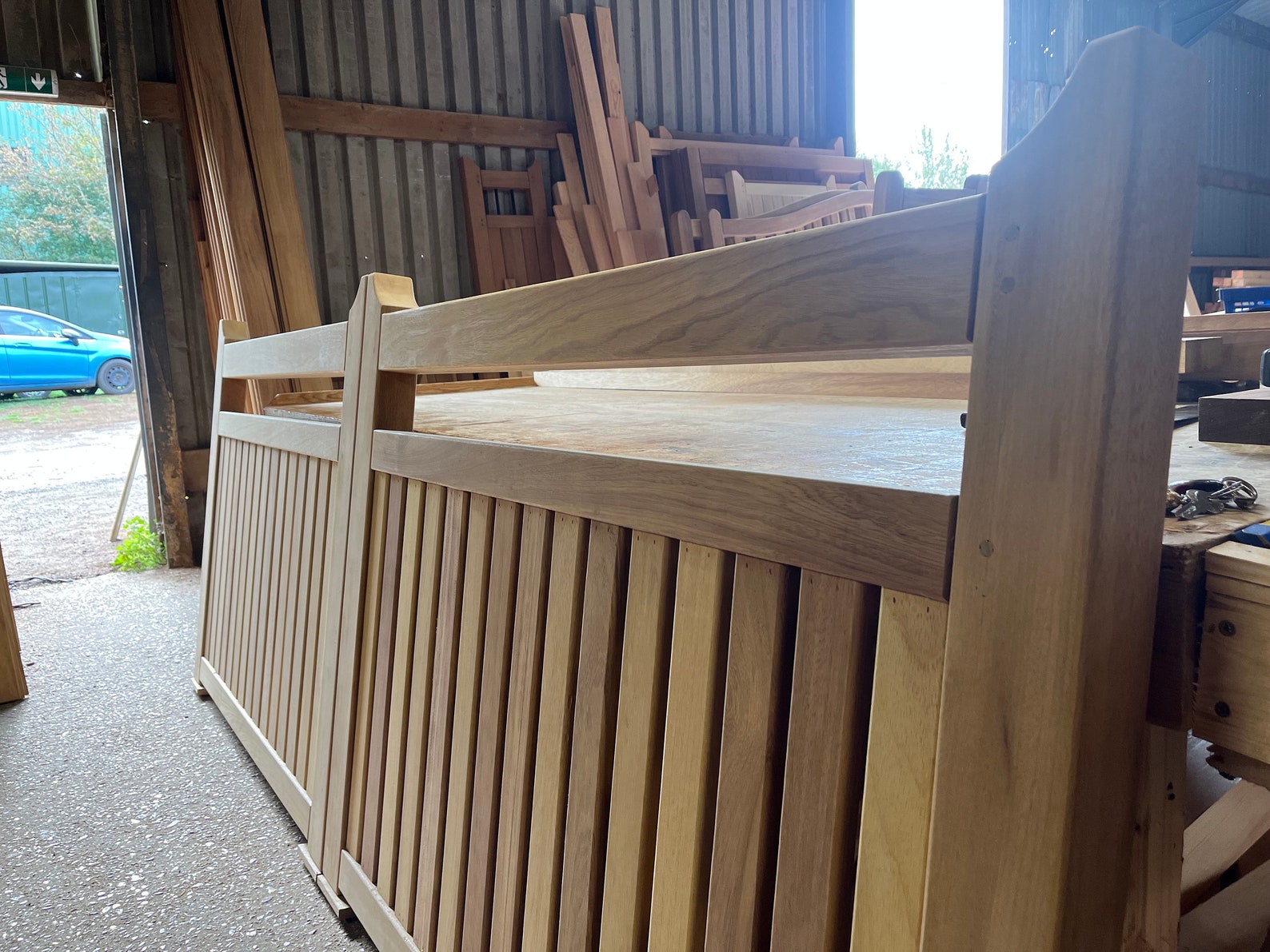 Wooden Driveway Gates, Hardwood Iroko or Sapele Timber Custom Gate ...