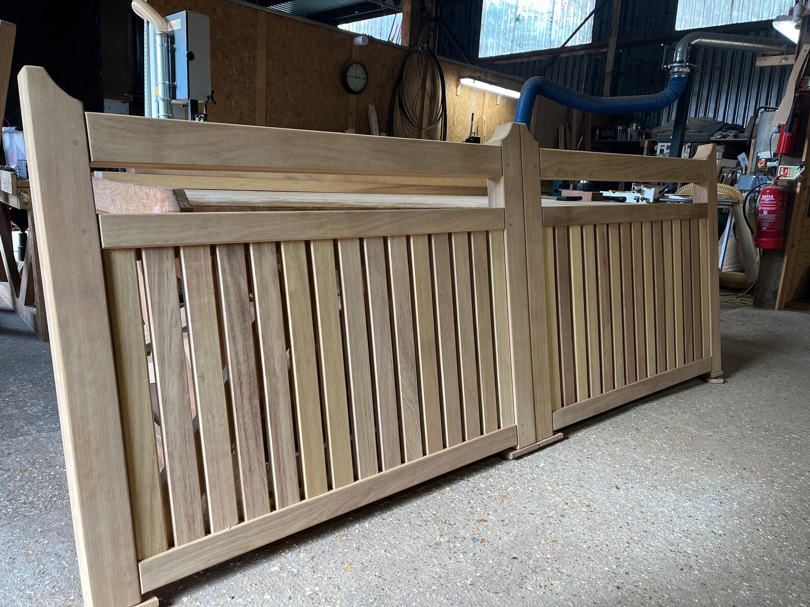 Wooden Driveway Gates, Hardwood Iroko or Sapele Timber Custom Gate ...
