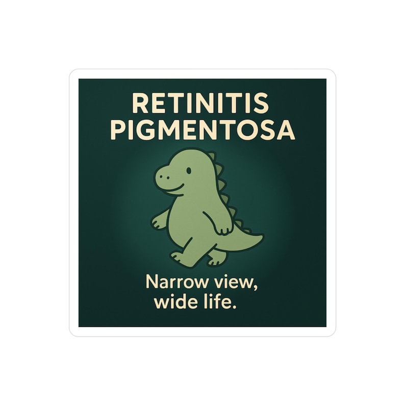 Retinitis Pigmentosa Vinyl Decal, Inspirational Home Decor, Gift for ...